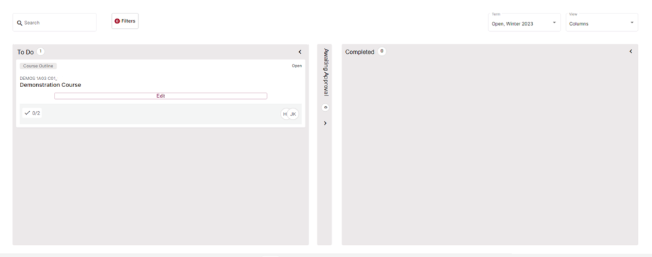Instructor’s Guide – Course Outline Help